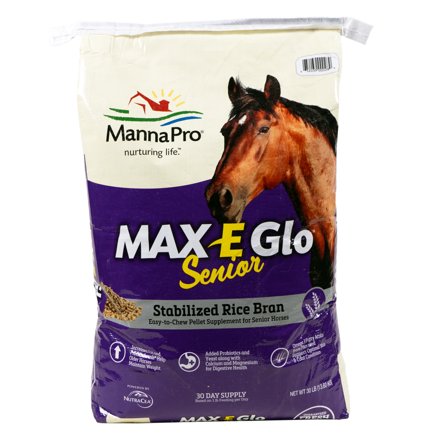 Manna Pro® Reveals Max-E-Glo Senior Stabilized Rice Bran Supplement for ...